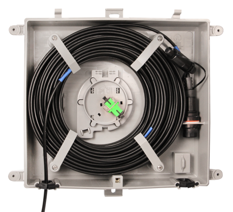 509F Series Fiber Interface Device/Slack Storage Unit | Tii Technologies