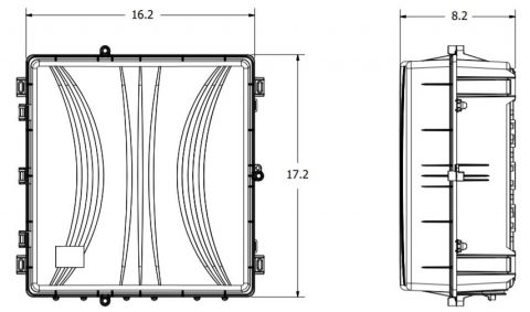HCCS Series Modular Fiber Splice Enclosure | Tii Technologies
