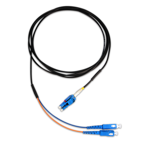 RRU LUSC Series Duplex Jumper LC Uniboot / SC | Tii Technologies