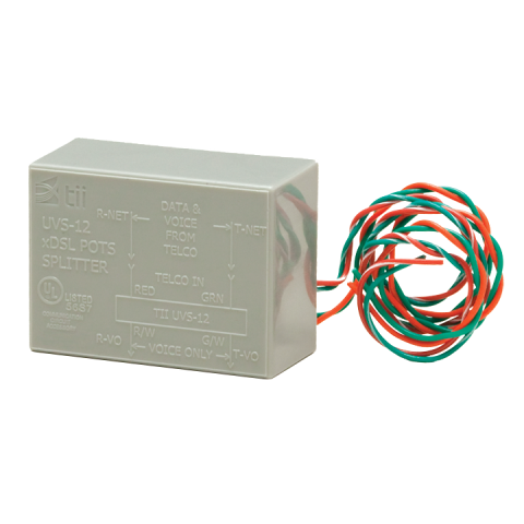 UVS-12 DSL POTS Splitter Module for VDSL2/ADSL2+, IPTV Services | Tii ...
